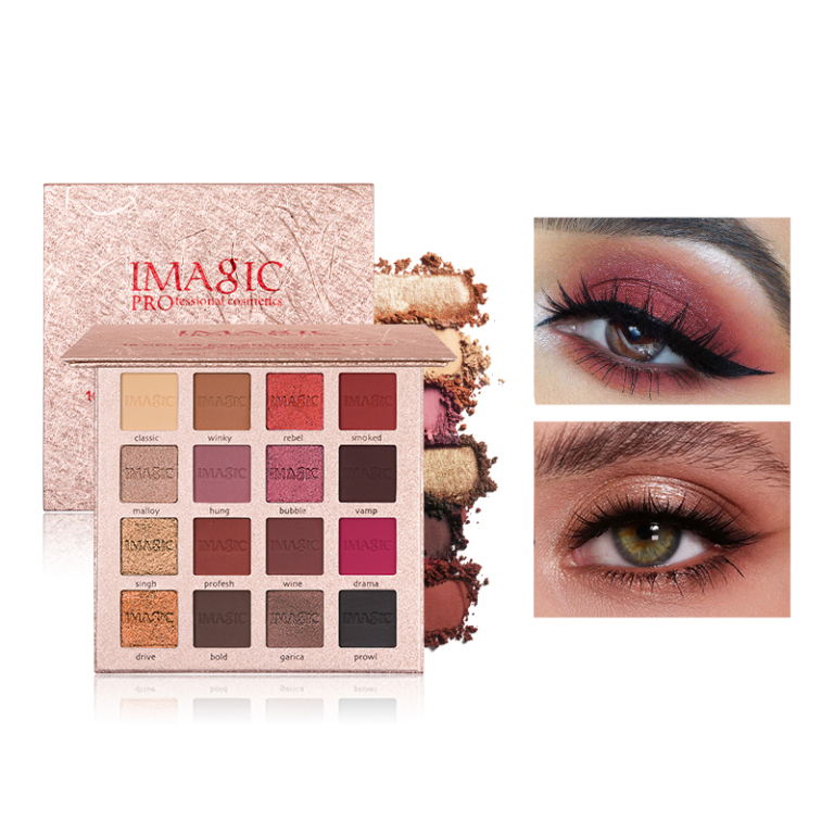 CHARM 16 COLOR EYESHADOW PALETTE | Imagic Cosmetics