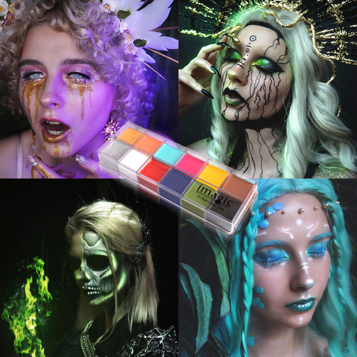 12 COLOR BODY PAINTING | Imagic Cosmetics