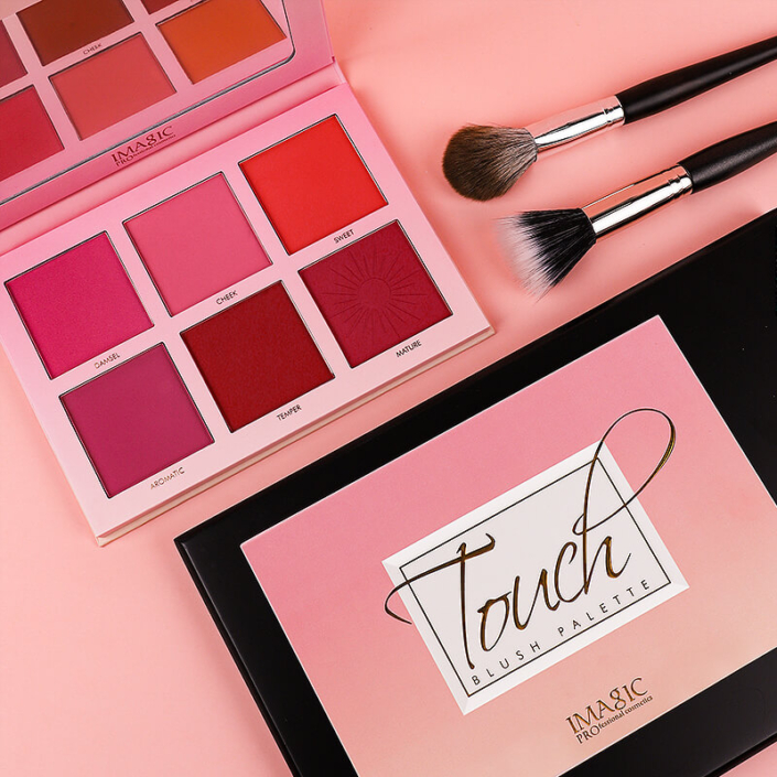 6 COLOR TOUCH BLUSH PALETTE | Imagic Cosmetics